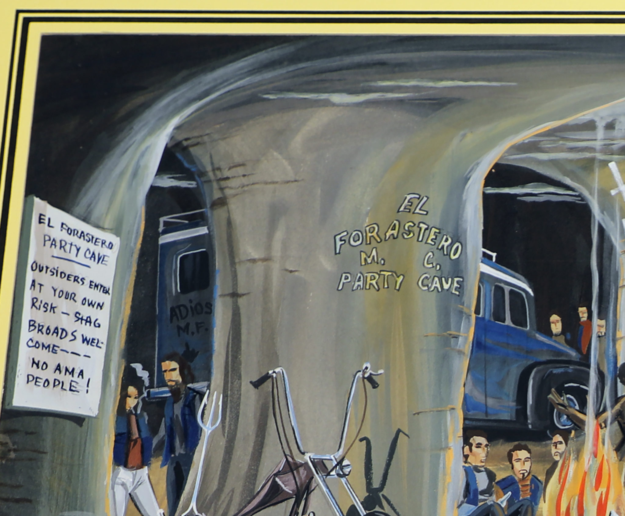 The David Mann/Roth Studios El Forastero “New Years Party” Painting ...