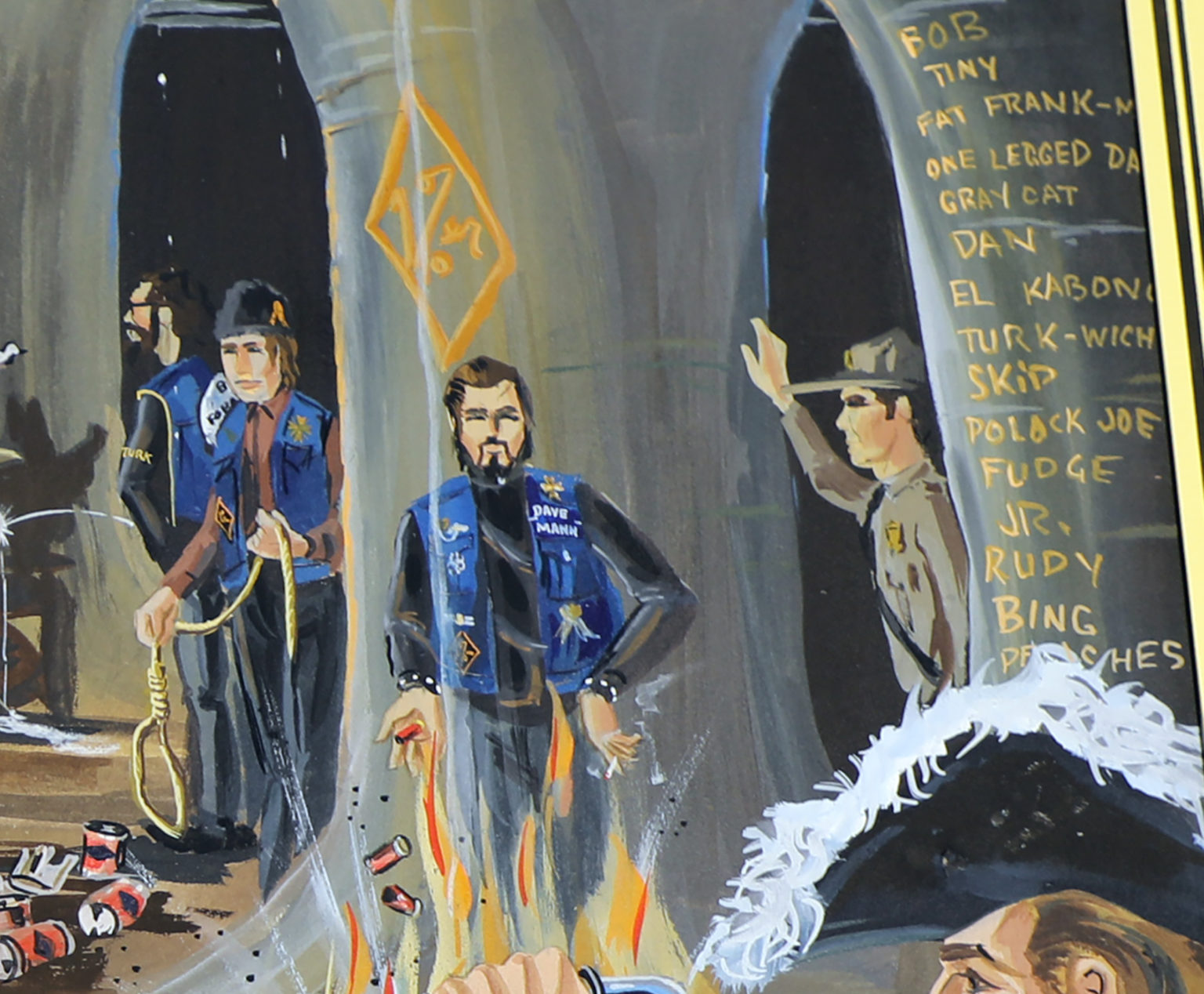 The David Mann/Roth Studios El Forastero “New Years Party” Painting ...